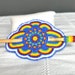 Vintage Native American Beaded Hair Pin Handmade With Small Cut Glass ...