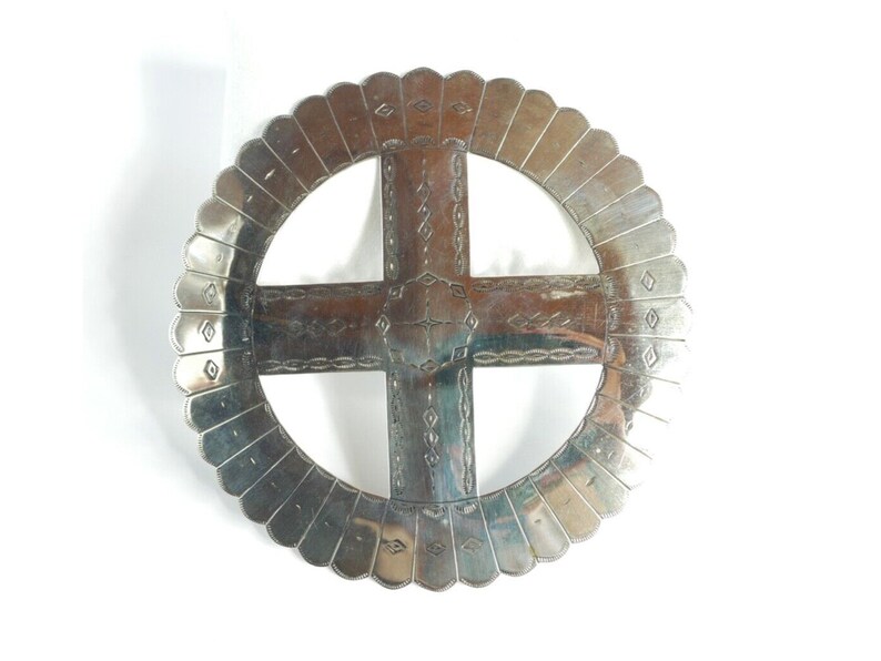 Native American Medicine Wheel Pin Signed Adam Caesar - Etsy