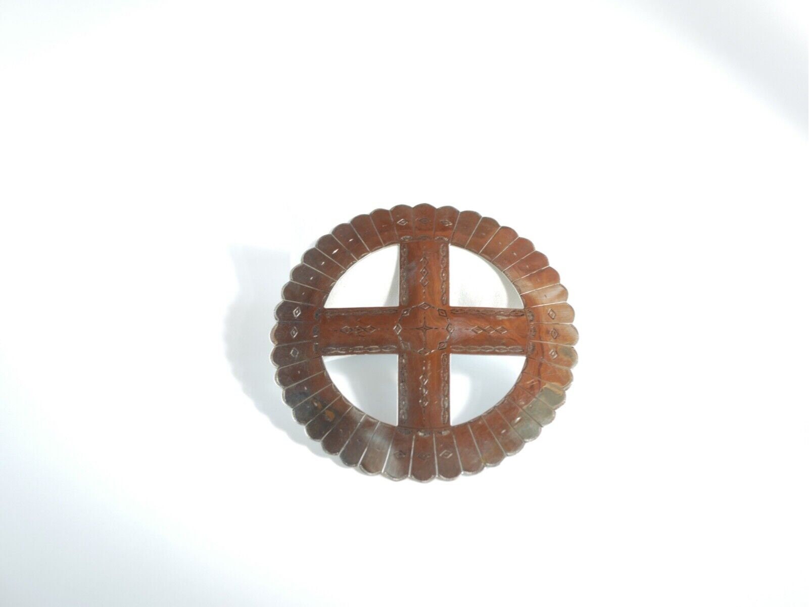 Native American Medicine Wheel Pin Signed Adam Caesar - Etsy