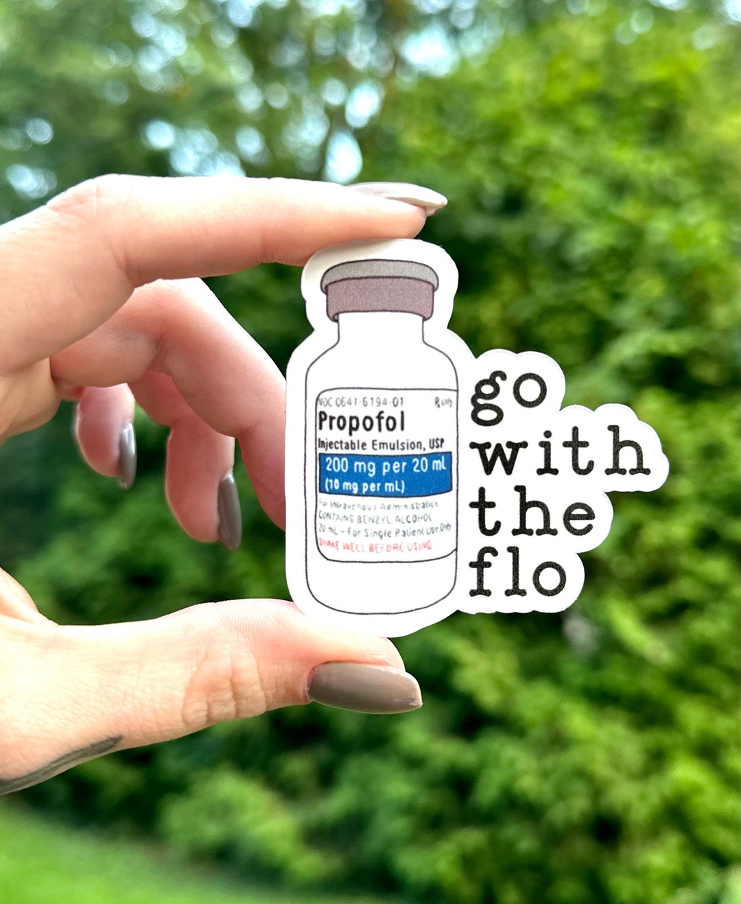 Vetmed Stickers | Go With the Flo | Propofol | Vet Tech | Vetmed ...