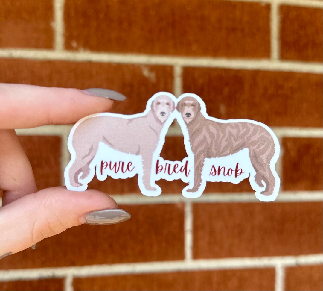 Purebred Snob Stickers Irish Wolfhound Working Dogs - Etsy