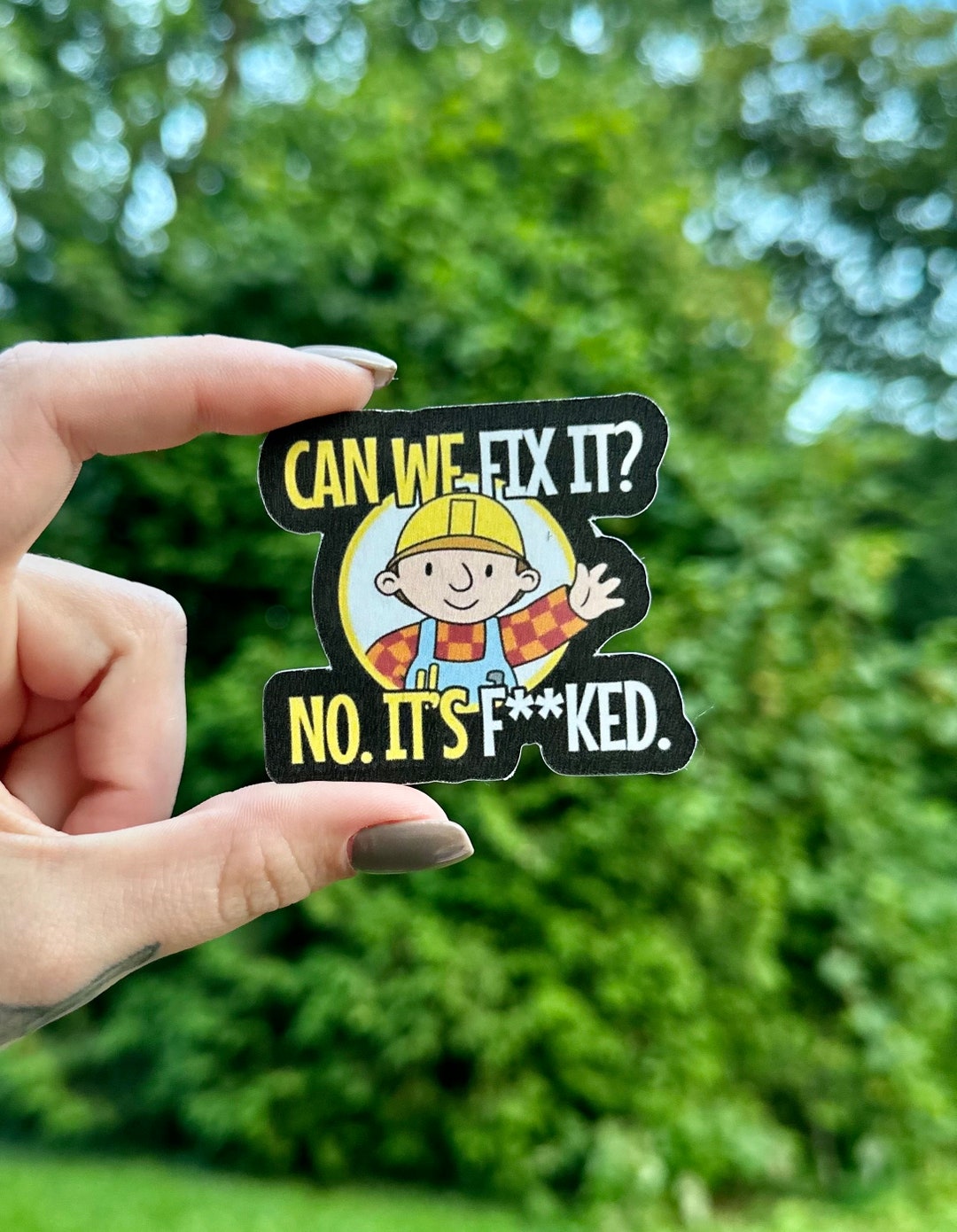 Sticker | Can We Fix It | Bob the Builder | Funny Stickers | Sticker ...