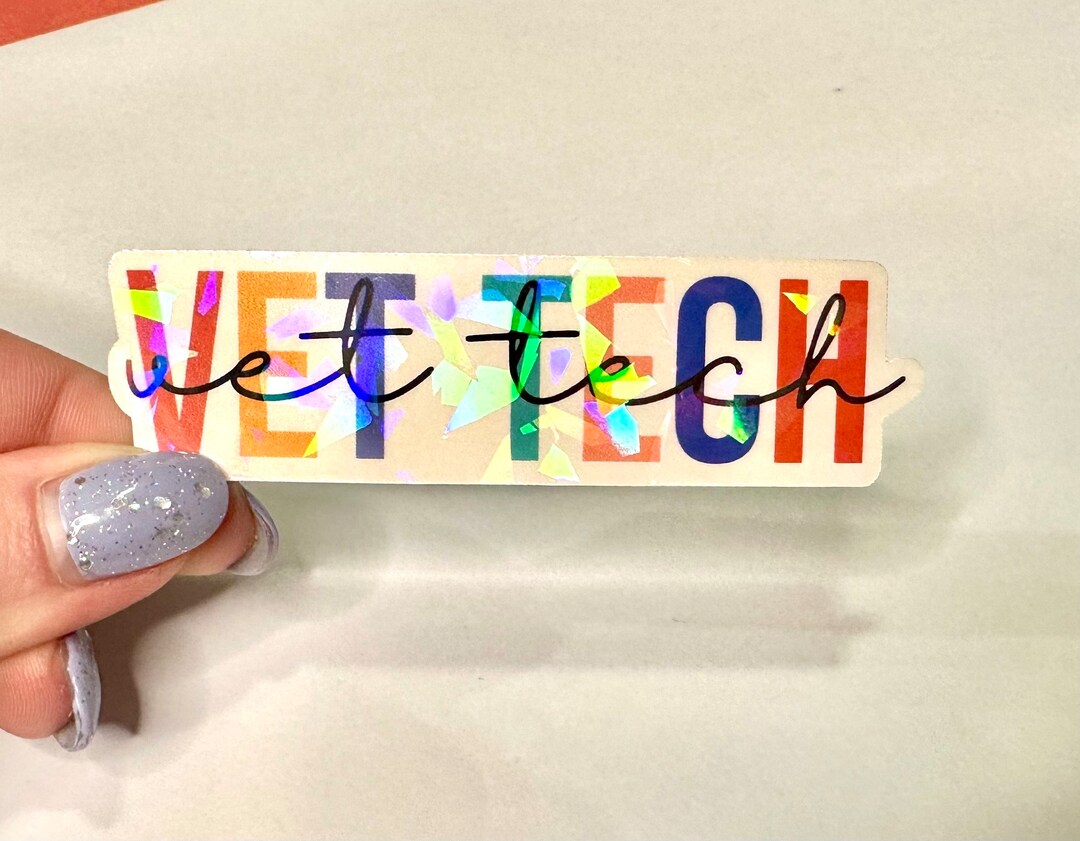 Vetmed Stickers | Vet Tech | Holographic | Vetmed | Veterinary | Vet ...