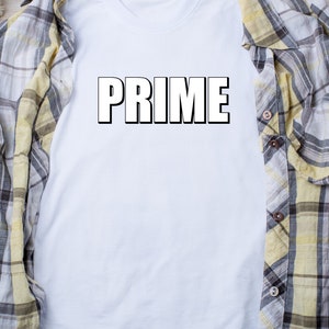 Prime Svg Png File, Prime Cut File, Prime Dxf, Prime Clipart, Prime ...