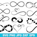 Infinity Symbol Svg Bundle, Infinity Sign Svg, Infinity Png, Infinity ...