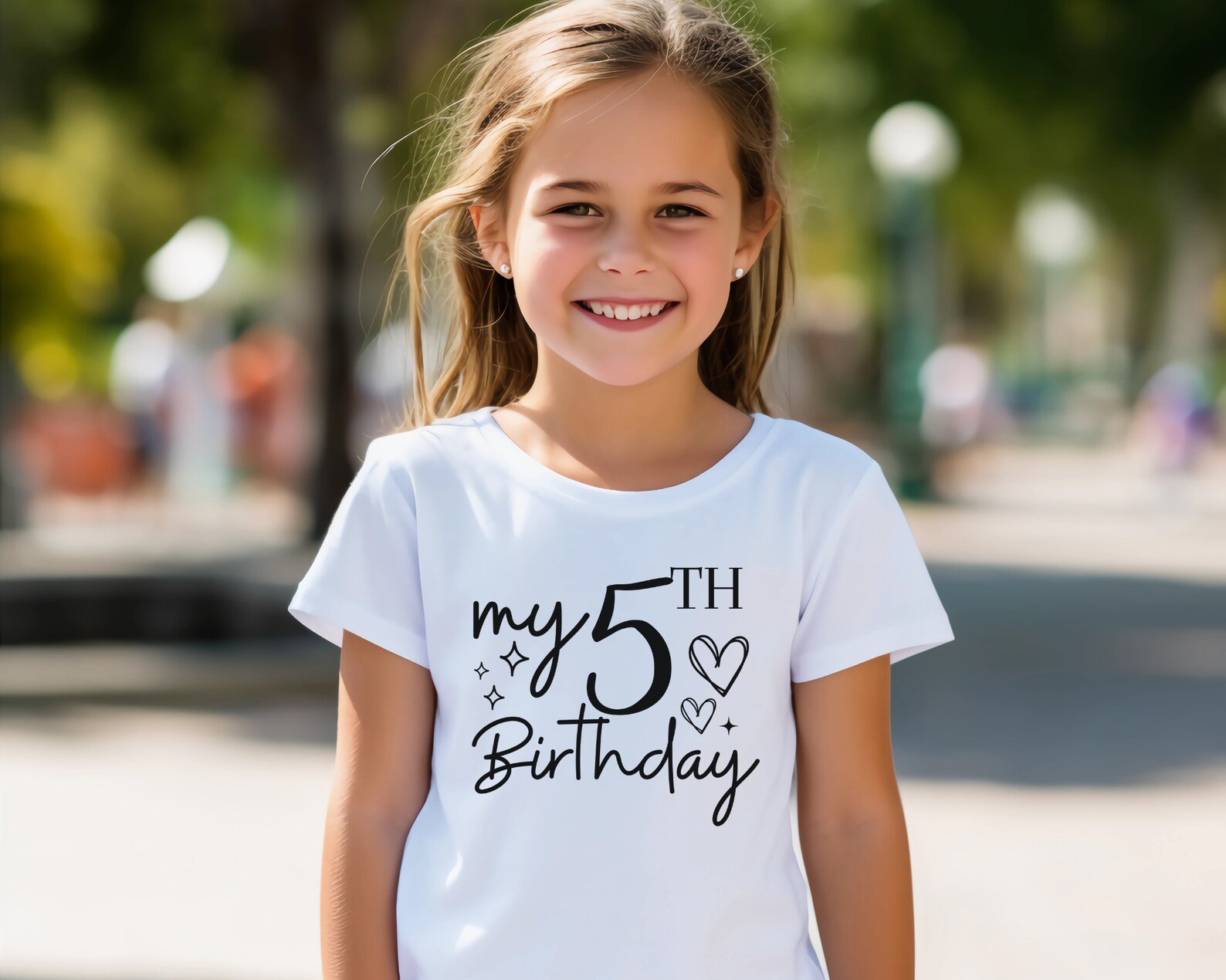 5th Birthday Svg, Birthday Svg Png, Happy Birthday Svg, Fifth Birthday ...