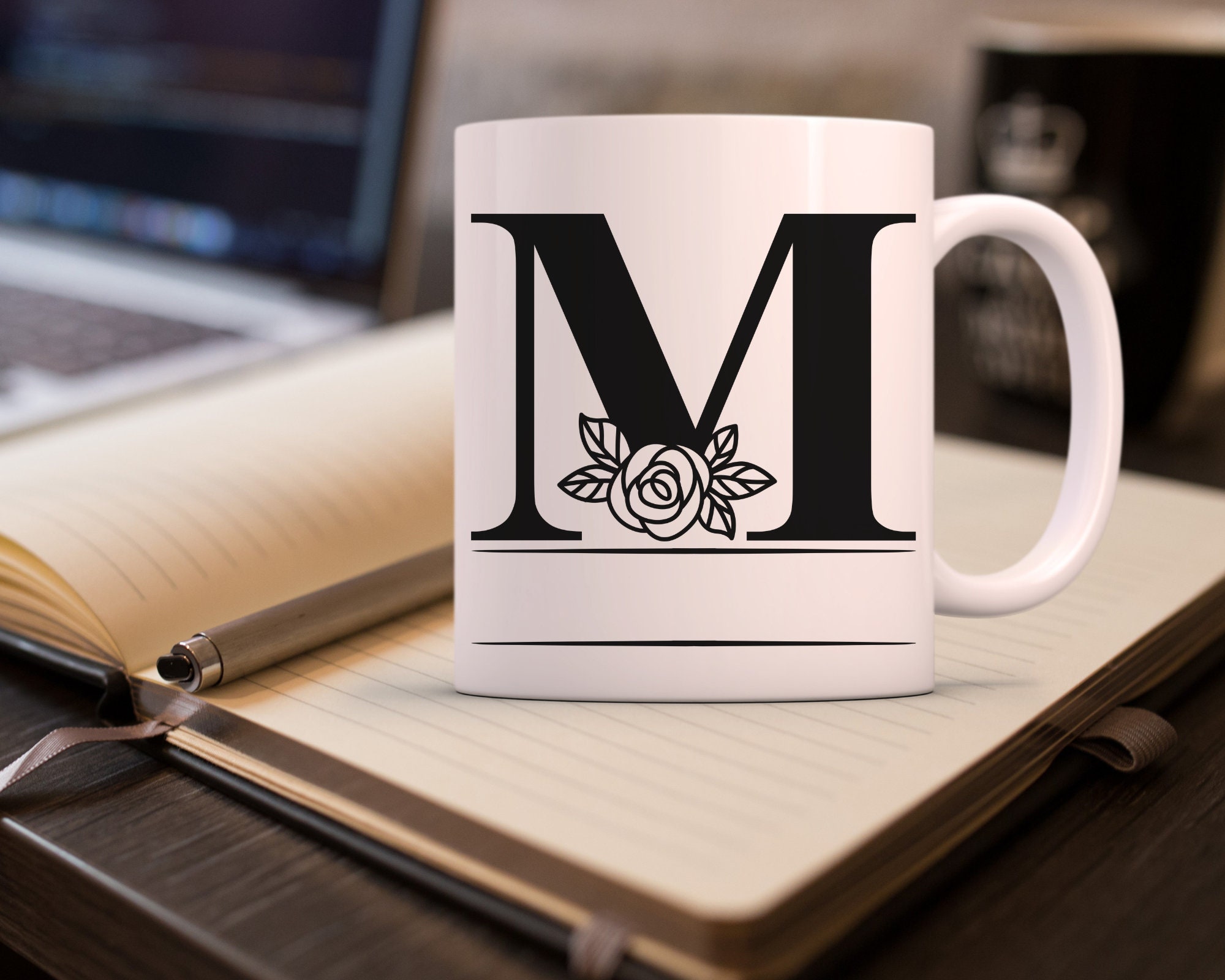 Split Monogram Svg Alphabet Bundle,split Monogram Frame Alphabet, 26 ...