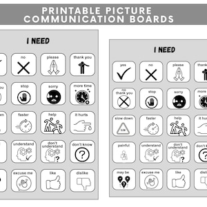 Printable Communication Cards Bundle, Printable Cards for Adults ...