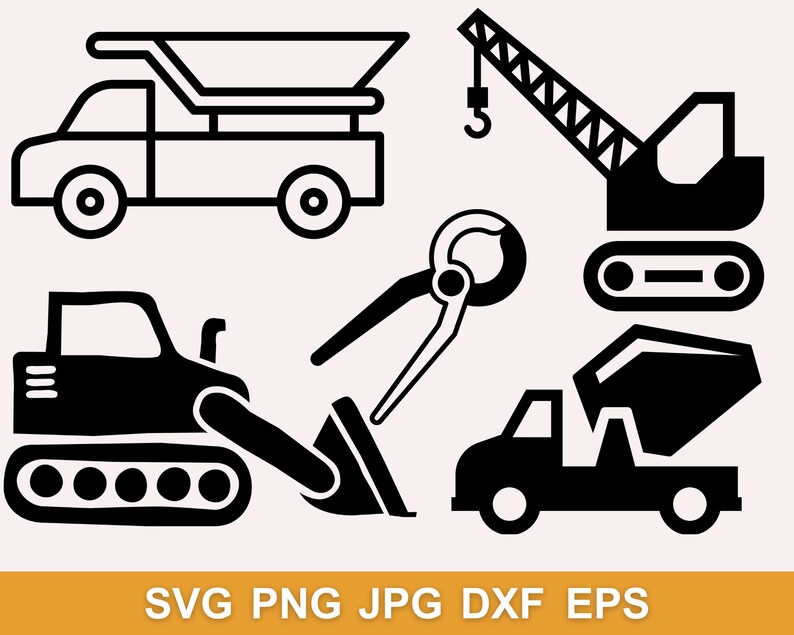 Construction Svg Png Bundle, Construction Png, Construction Clipart ...