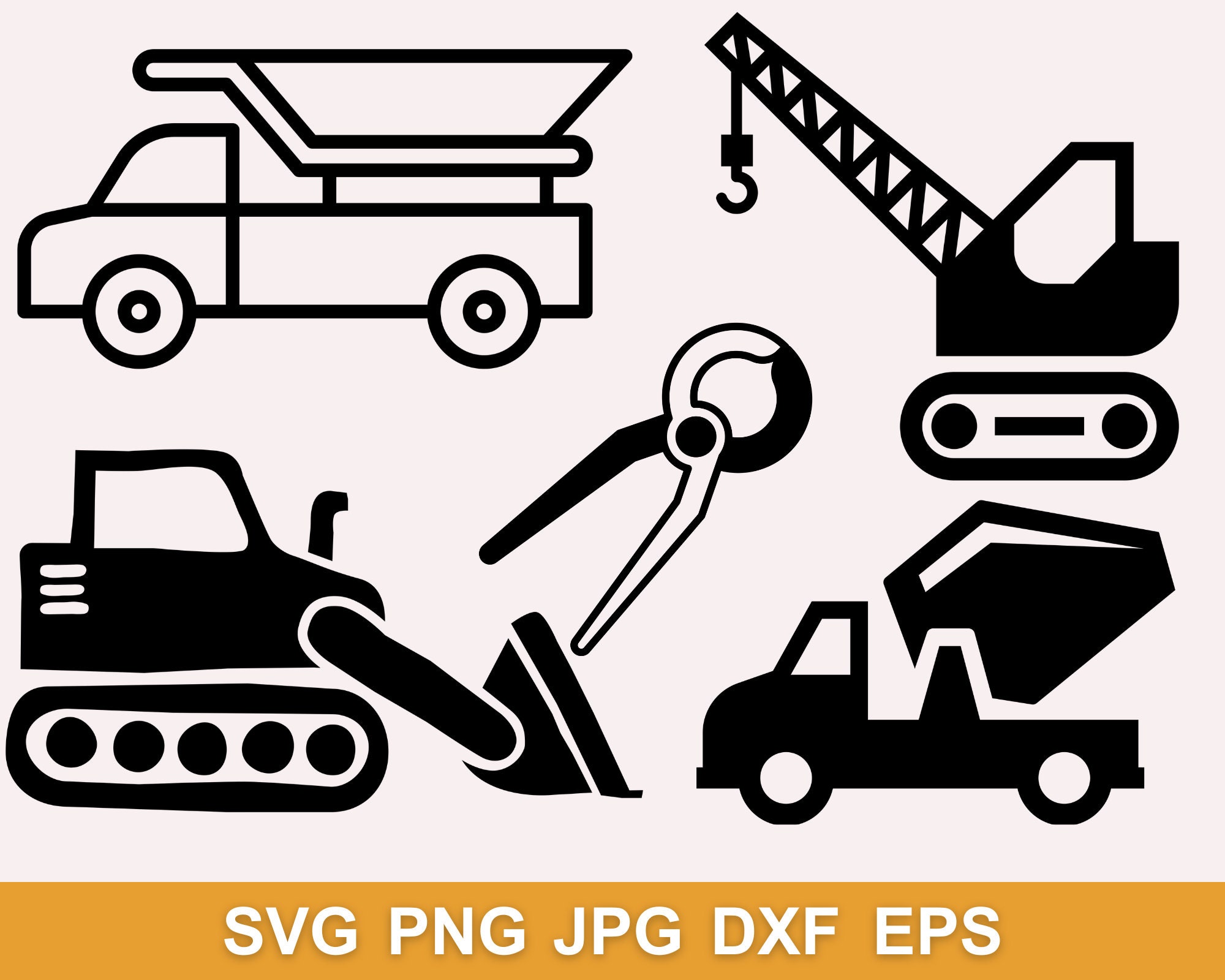 Construction Svg Png Bundle Construction Png Construction - Etsy
