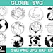 Globe Svg, Globe Png, Globe Dxf, Globe Clipart, Globe Vector, World Svg ...