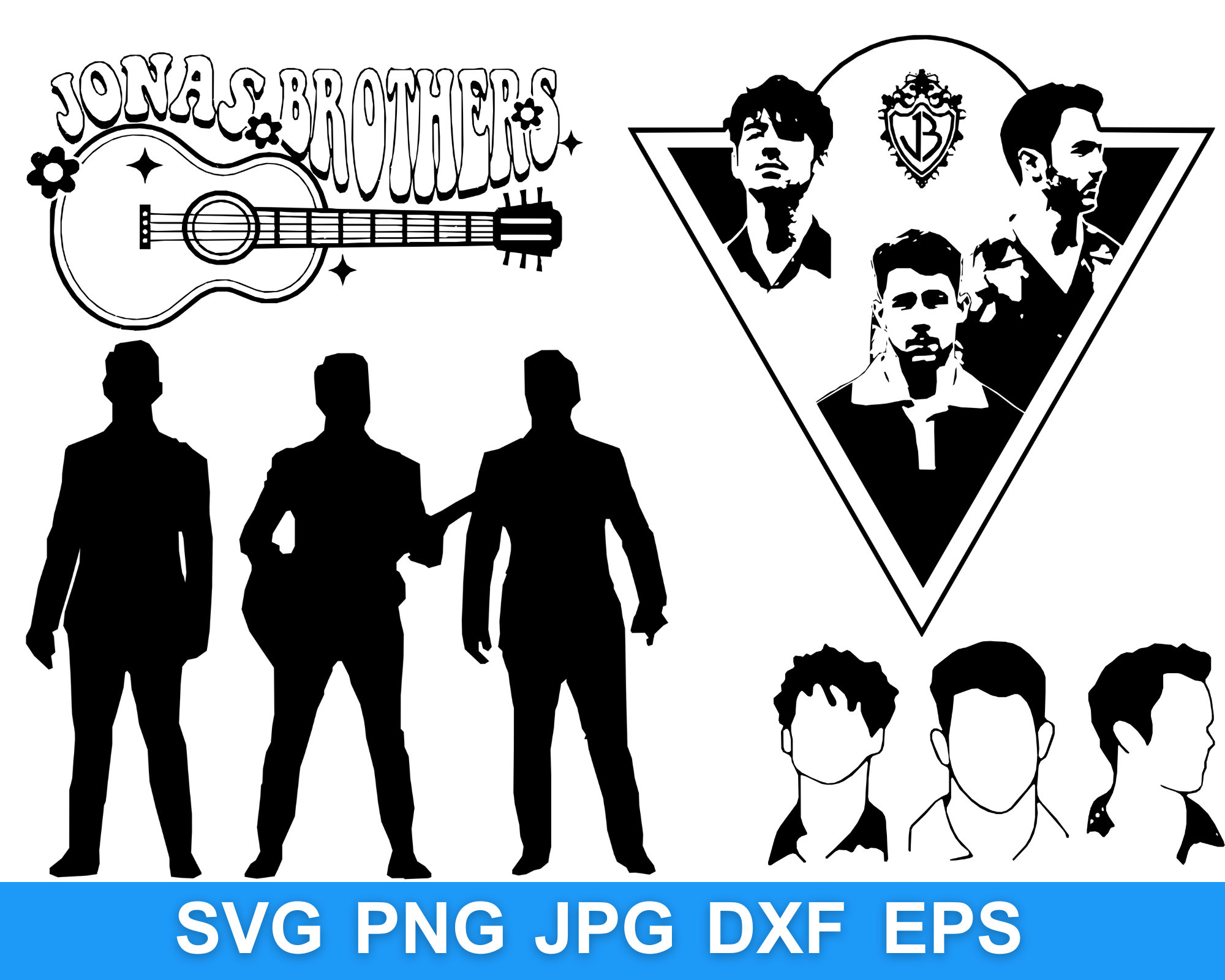 Jonas Brothers Svg / Png, Jonas Brothers Tour, Jonas Brothers Png ...