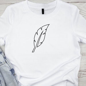 Feather Svg Png Bundle, Birds Feather Svg, Svg for Shirts, Feather ...