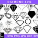 Diamond Svg Bundle, Diamond Png, Diamond Dxf, Diamond Svg, Diamonds ...