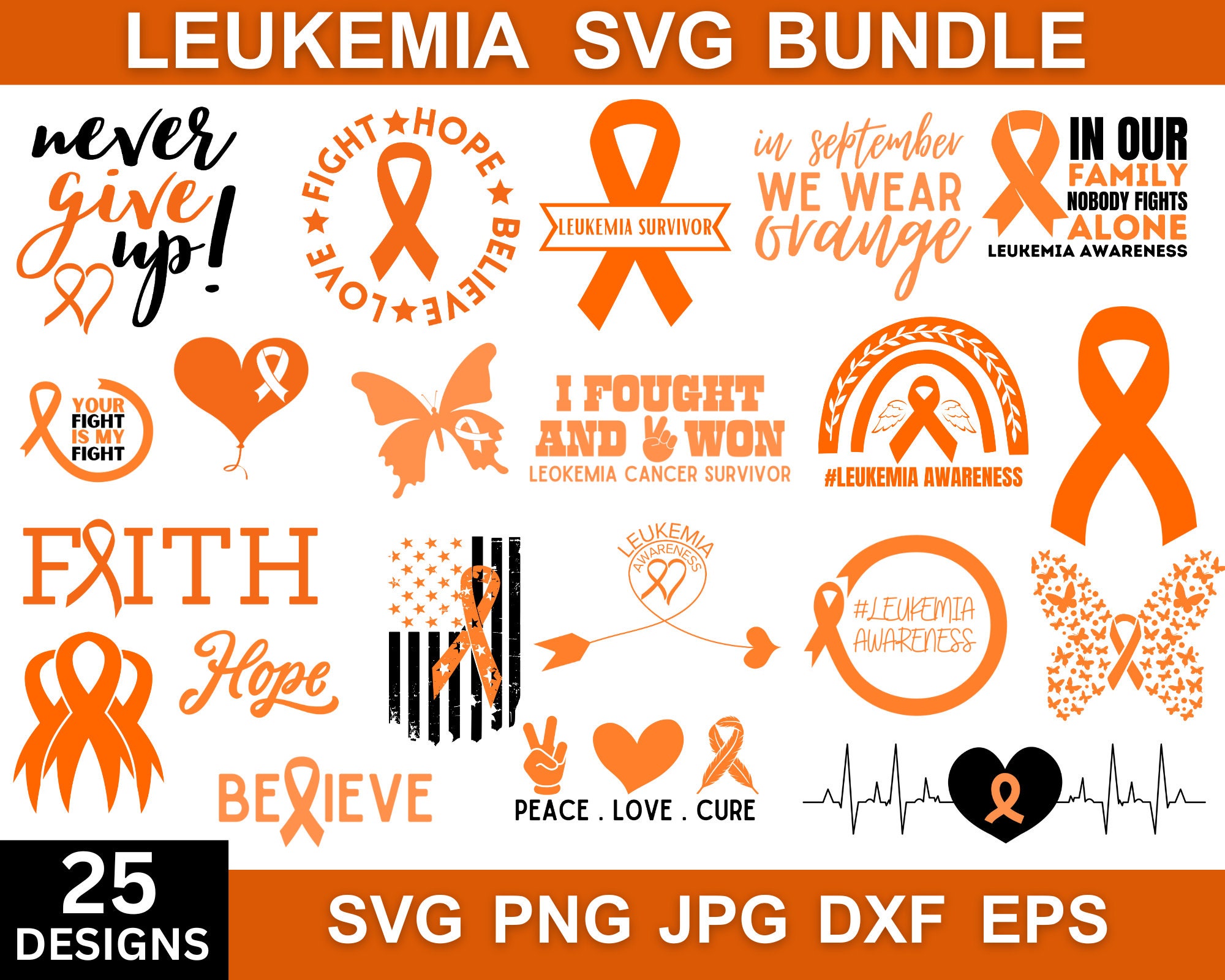 Leukemia Svg, Leukemia Png, Cancer Ribbon Svg, Leukemia Ribbon ...