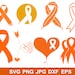 Leukemia Svg, Leukemia Png, Cancer Ribbon Svg, Leukemia Ribbon ...