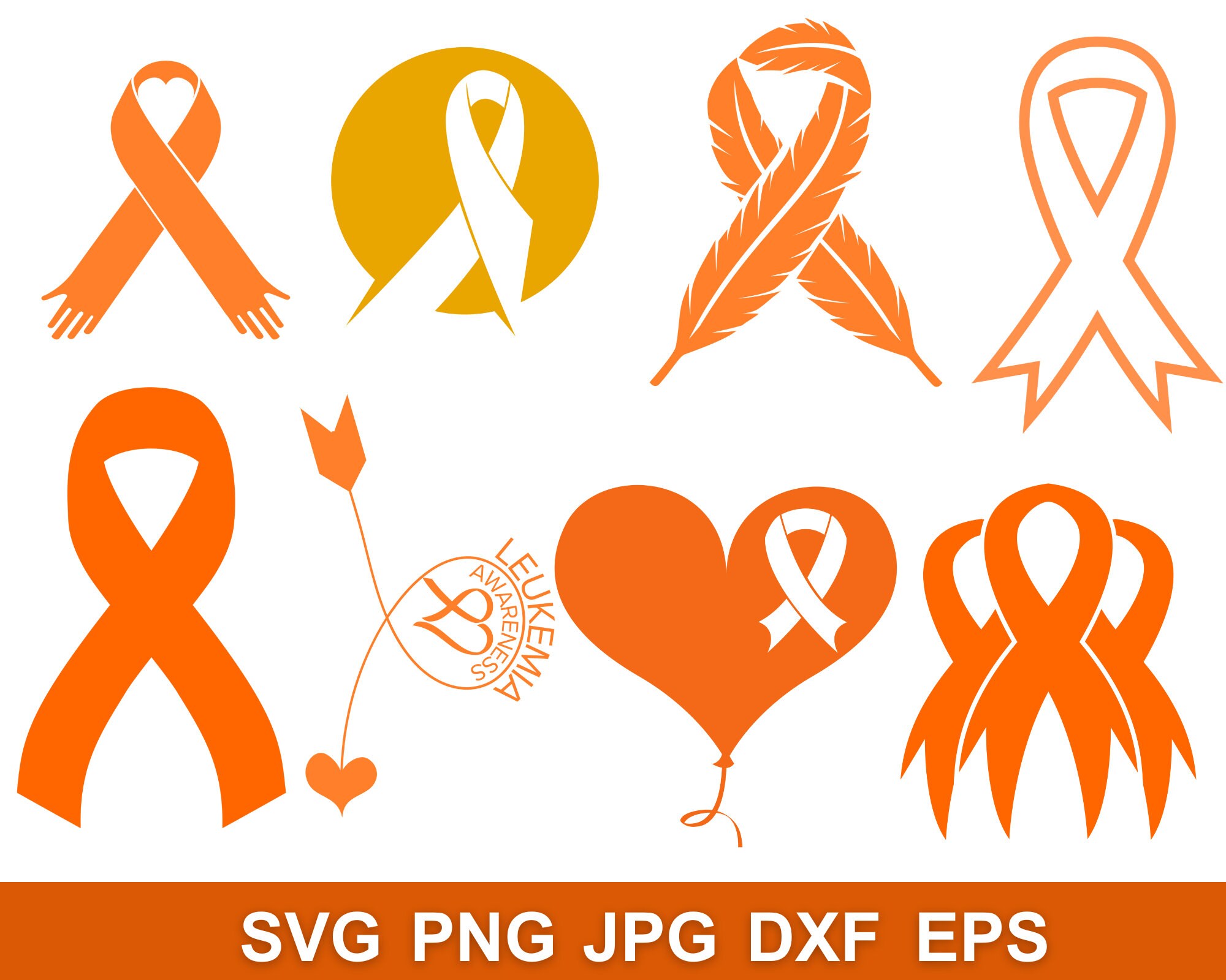 Leukemia Svg, Leukemia Png, Cancer Ribbon Svg, Leukemia Ribbon ...