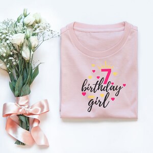 7th Birthday Svg, Birthday Svg Png, Happy Birthday Svg, Seven Birthday ...