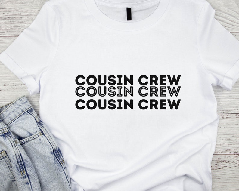 Cousin Crew Svg Cut Files Cousins Svg Bundle Cousin Shirt Etsy