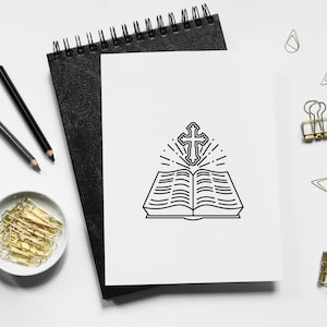 Bible Book Svg Bundle, Svg Files for Cricut, Vector Bible Svg Png, Book ...