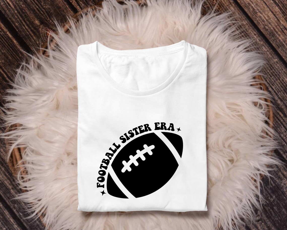 In My Football Sister Era Svg Png, Football Sister Svg, Football Sister ...