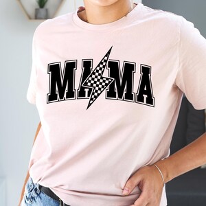 Mama Svg, Checker Mama Svg, Mom Shirt Svg, Mama Gift Shirt, Mom Life ...