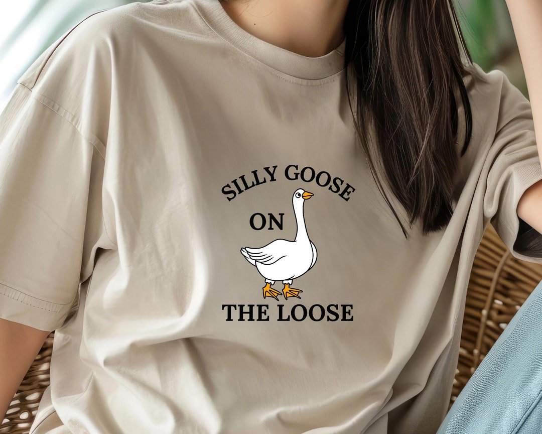 Svg for Shirts, Silly Goose Svg, Silly Goose Png, Svg Files for Cricut ...