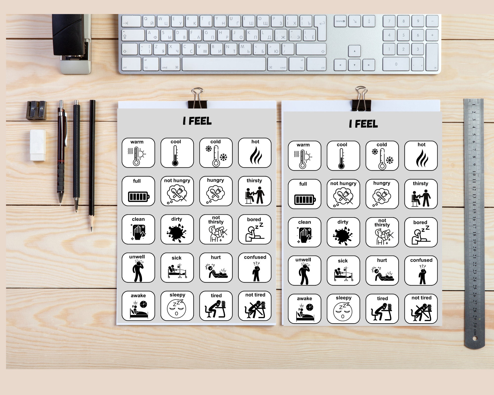 Printable Communication Cards Bundle Printable Cards for - Etsy