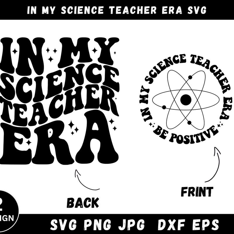Science Teacher Svg - Etsy