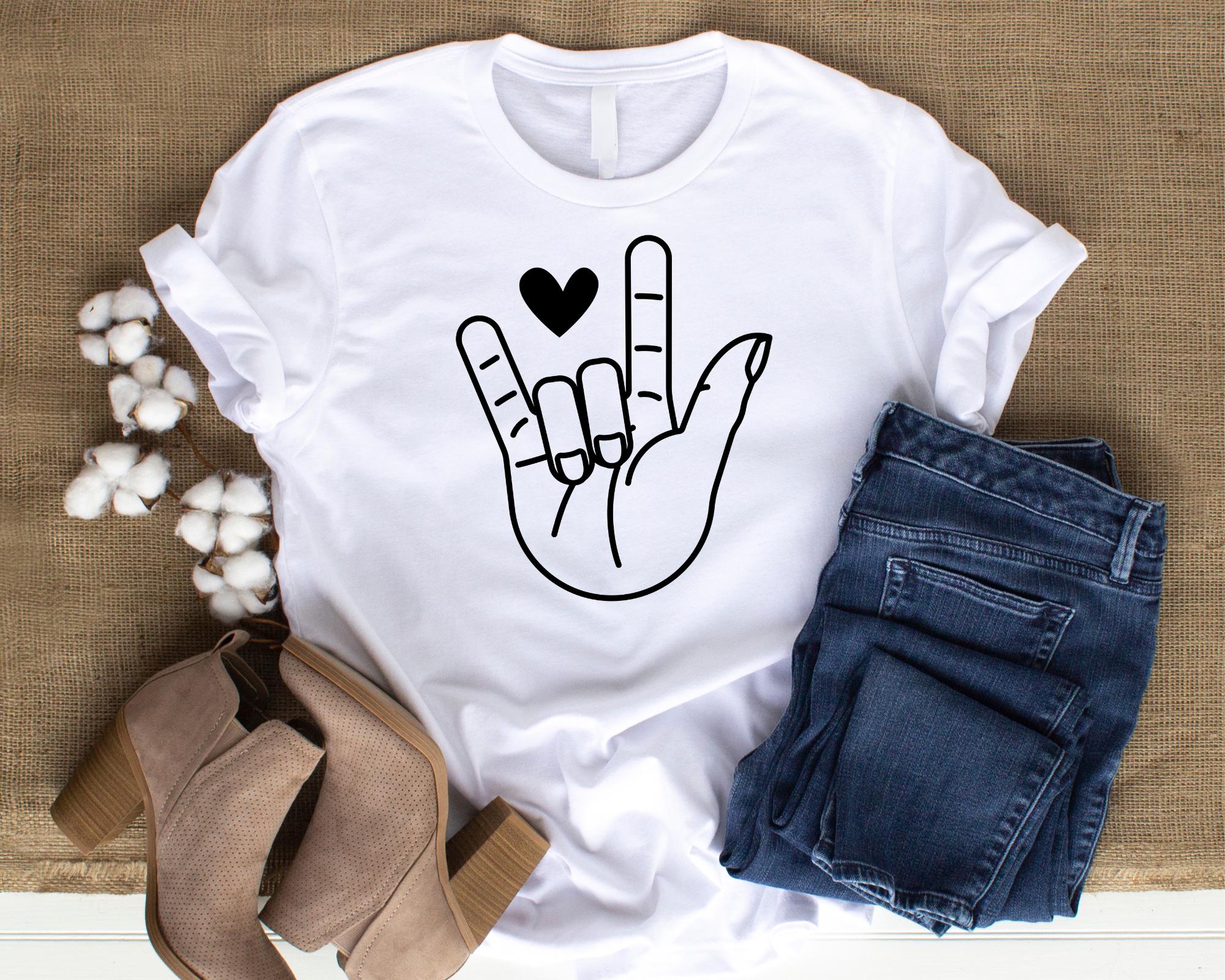 I Love You Hand Sign Svg Bundle, Sign Language Svg, I Love You Hand ...