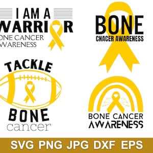 Bone Cancer Svg Bundle, Cancer Awareness Bundle, Bone Cancer Png, Bone ...