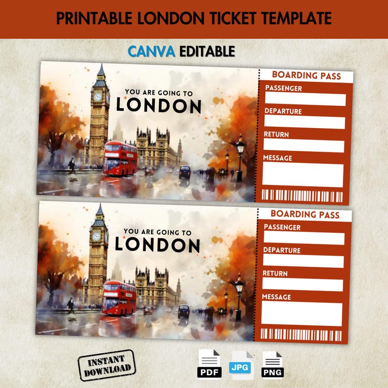 London Birthday Card - Etsy UK