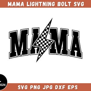 Mama Svg, Checker Mama Svg, Mom Shirt Svg, Mama Gift Shirt, Mom Life ...