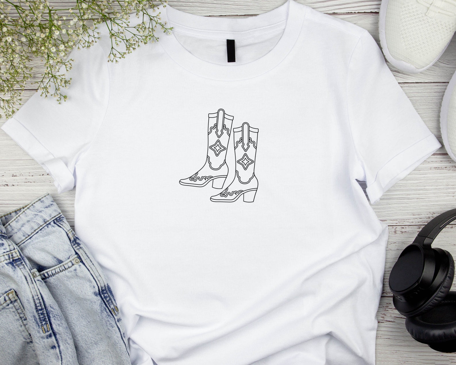 Cowboy Boot Svg Bundle, Cowboy Boot Png, Cowboy Hat Svg, Cowgirl Svg ...