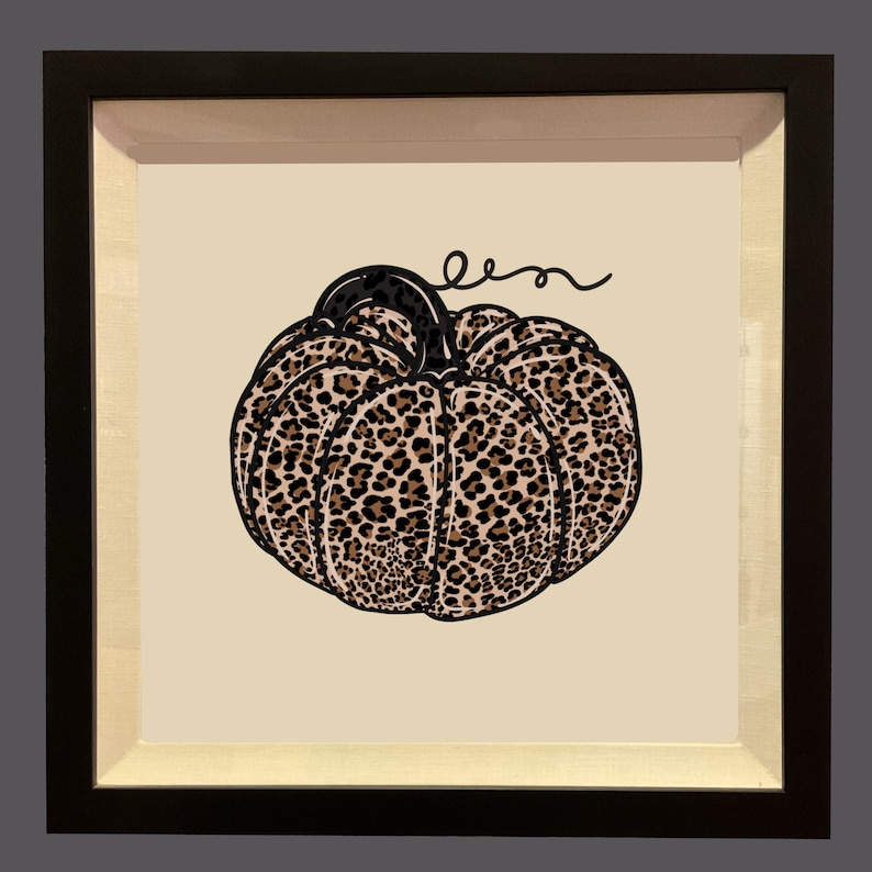 Pumpkin Leopard Print PNG Pumpkin Season Fall Vibes Retro Pumpkin ...