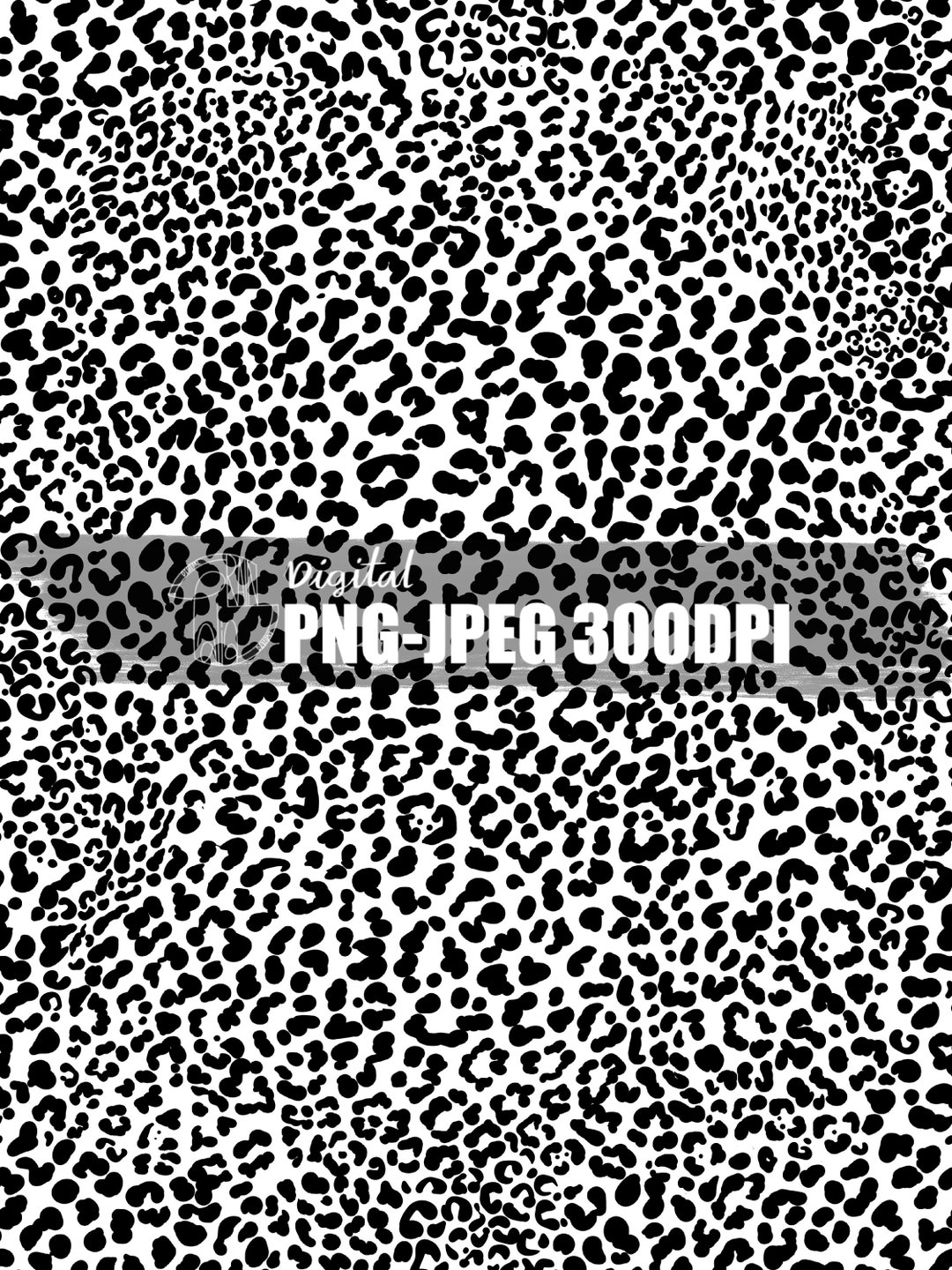 Cheetah Print Pattern Seamless Instant Download PNG|JPEG Jaguar Print ...