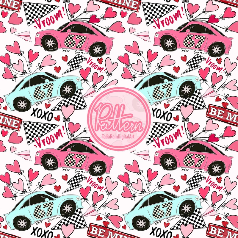 67 Valentine Seamless - Etsy
