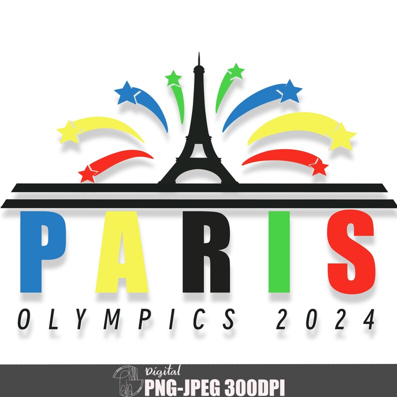 Paris Olympics 2024 Clipart Digital Download USA World Games PNG ...