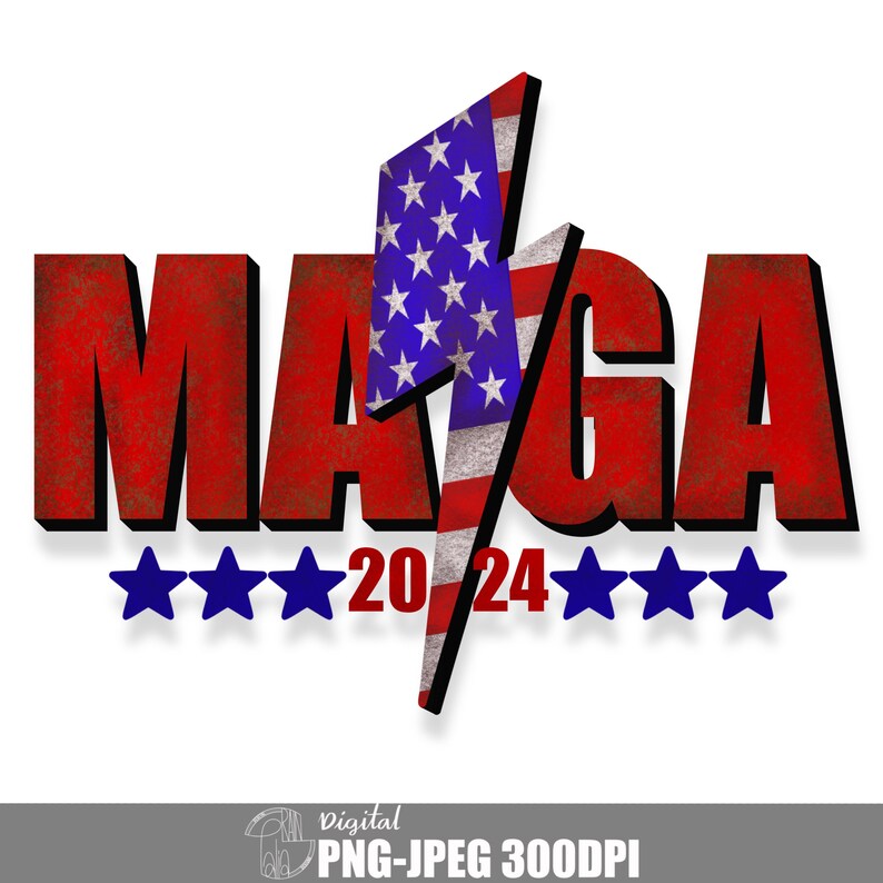 MAGA Trump Won 2024 PNG, Trump PNG Sublimation Retro, Trump Vance 2024 ...