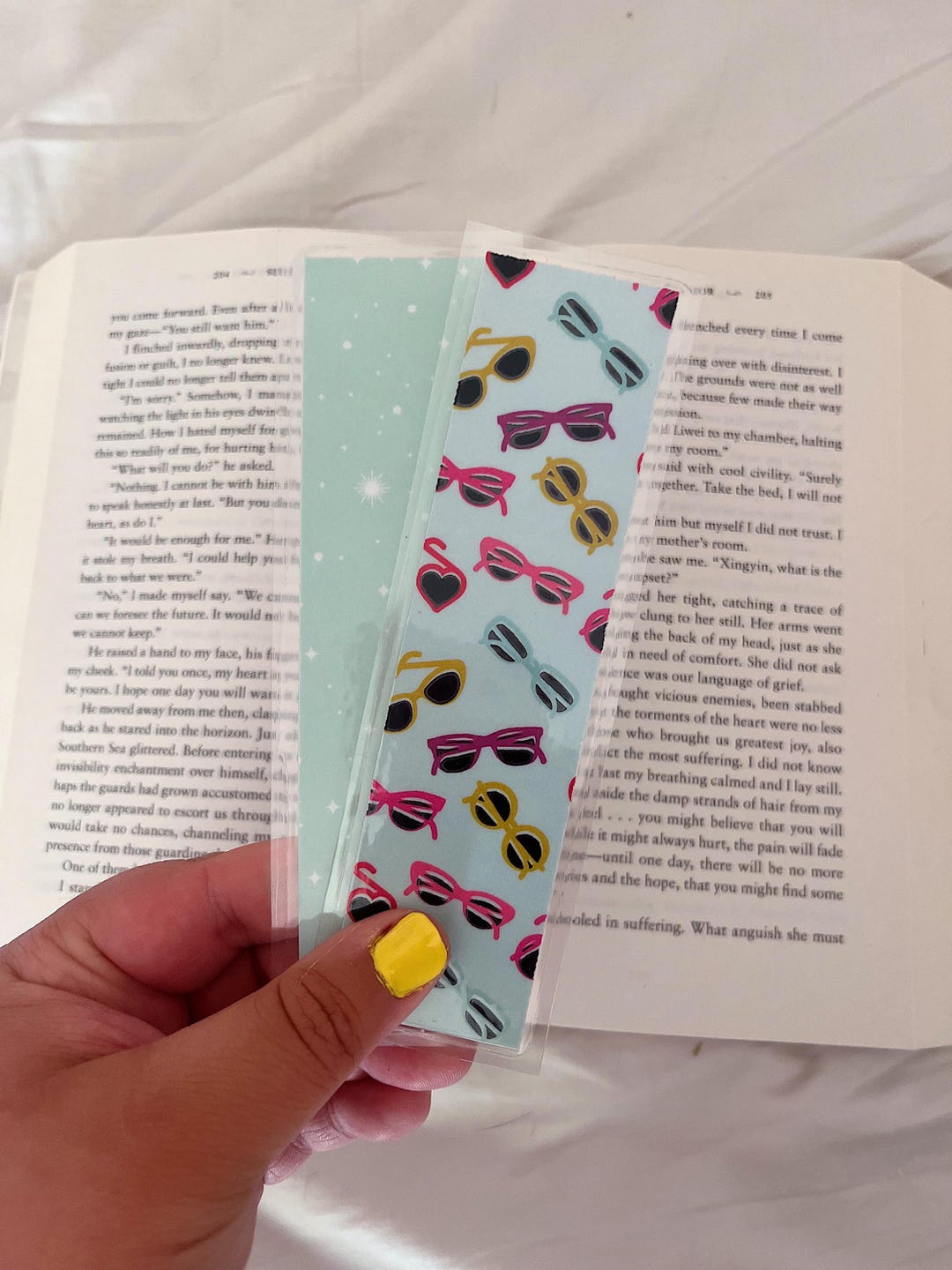 Sunny Soul Individual Bookmark Sunglasses Bookmark Mint Bookmark ...