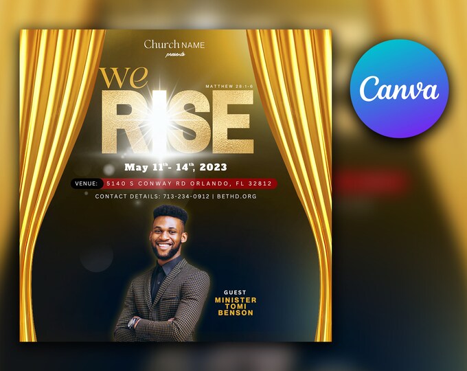 Church Usher Anniversary Flyer, Church Usher Day Flyer, Church Flyer ...