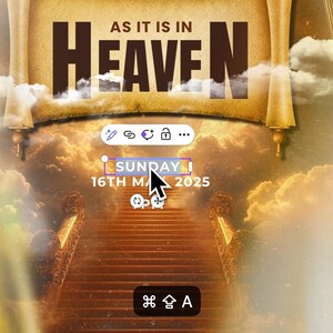 Editable Church Event Flyer Template: Prayer, Sermon, Service With ...