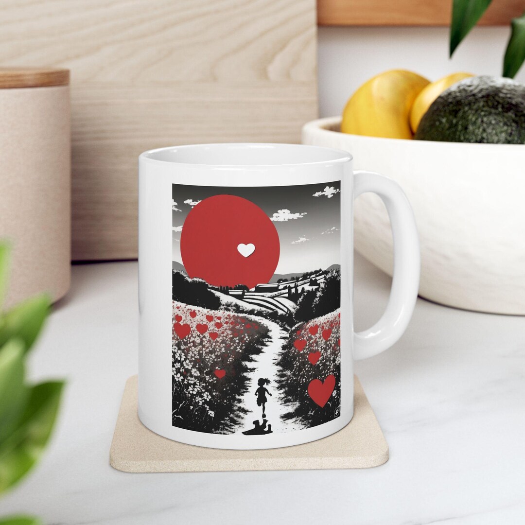 Japandi Mug, Minimalist Coffee Cup With Elegant Design, Selling Mugs ...