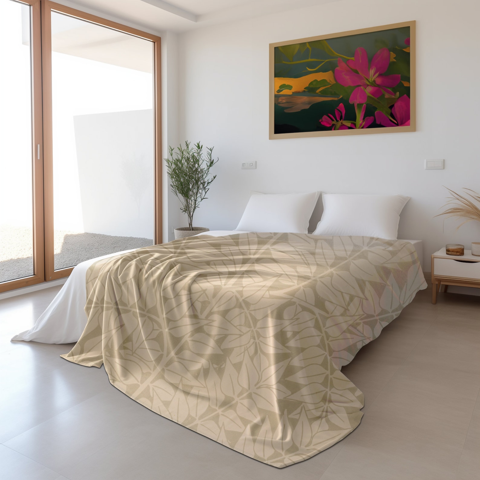 Velveteen Plush Blanket Bundle Mockups, Throw Blanket Mockup, Printify ...