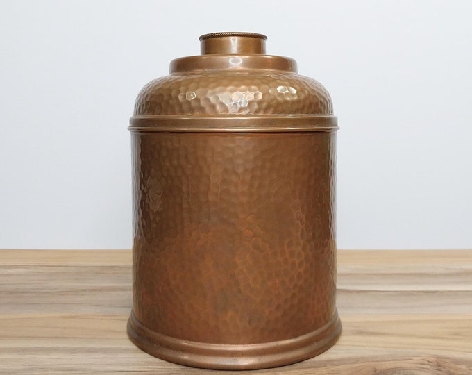 1930s Hammered Copper Cigar and Tobacco Rumidor Humidor Container - Etsy