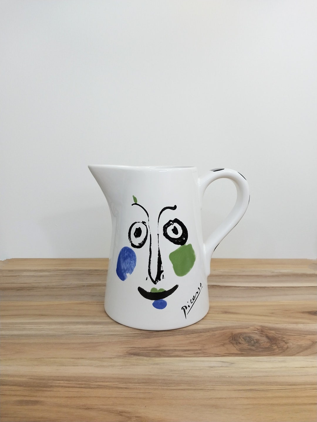 Picasso Living face 1963 Pitcher Masterpiece Editions LTD. - Etsy