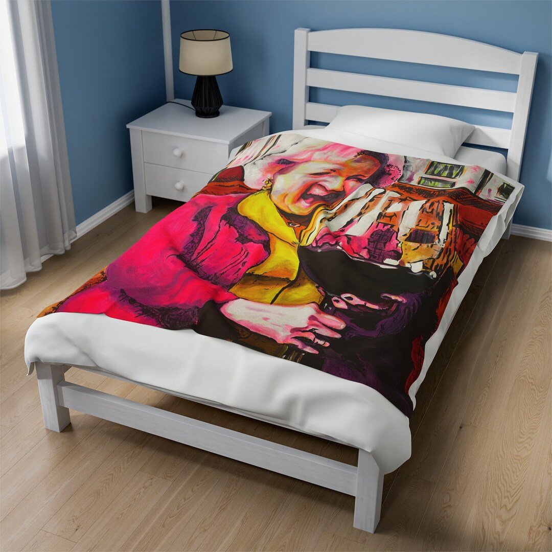 Betty White Sipping Wine Plush Blanket Cozy up With Hollywood's Sweetheart in Style - Etsy