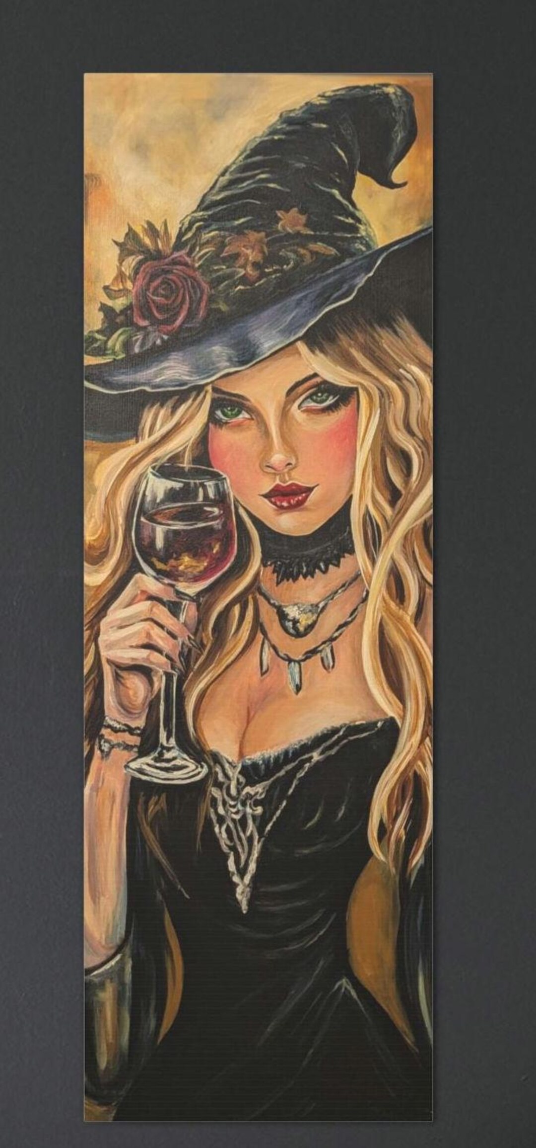 Crimson Spell. Jessica Pettit Art Print. - Etsy