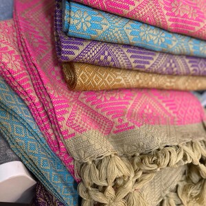 Rebozo Mexicano Traditional Handmade Mexican Rebozo, Elegant Cultural ...