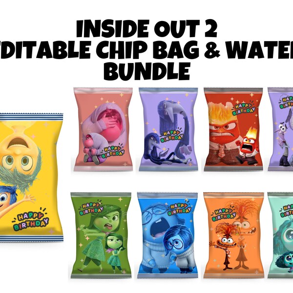 Inside Out Party Bundle - Etsy